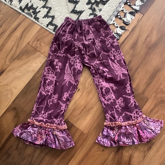 Vintage | Bottoms | Vintage Young Colors Girls Ruffle 6x Bell Bottom ...